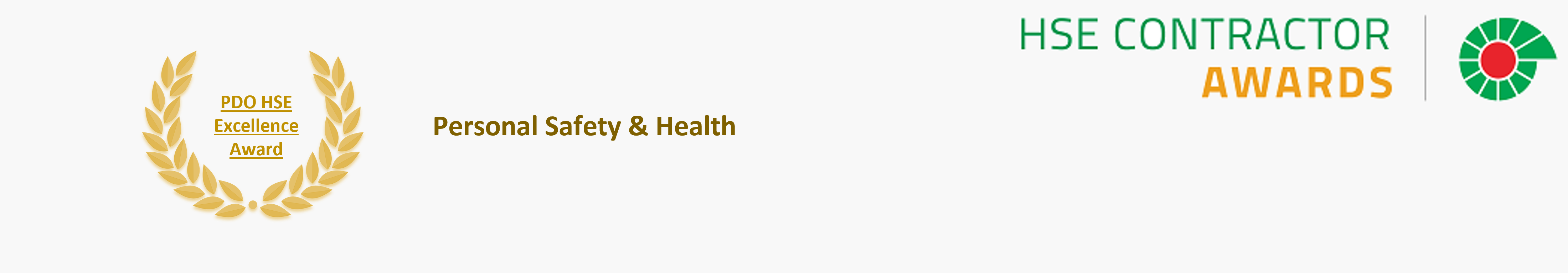 HSE Contractor Awards